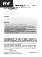 Ehmer Sling Application in Dogs | PDF | Hip | Skeletal System