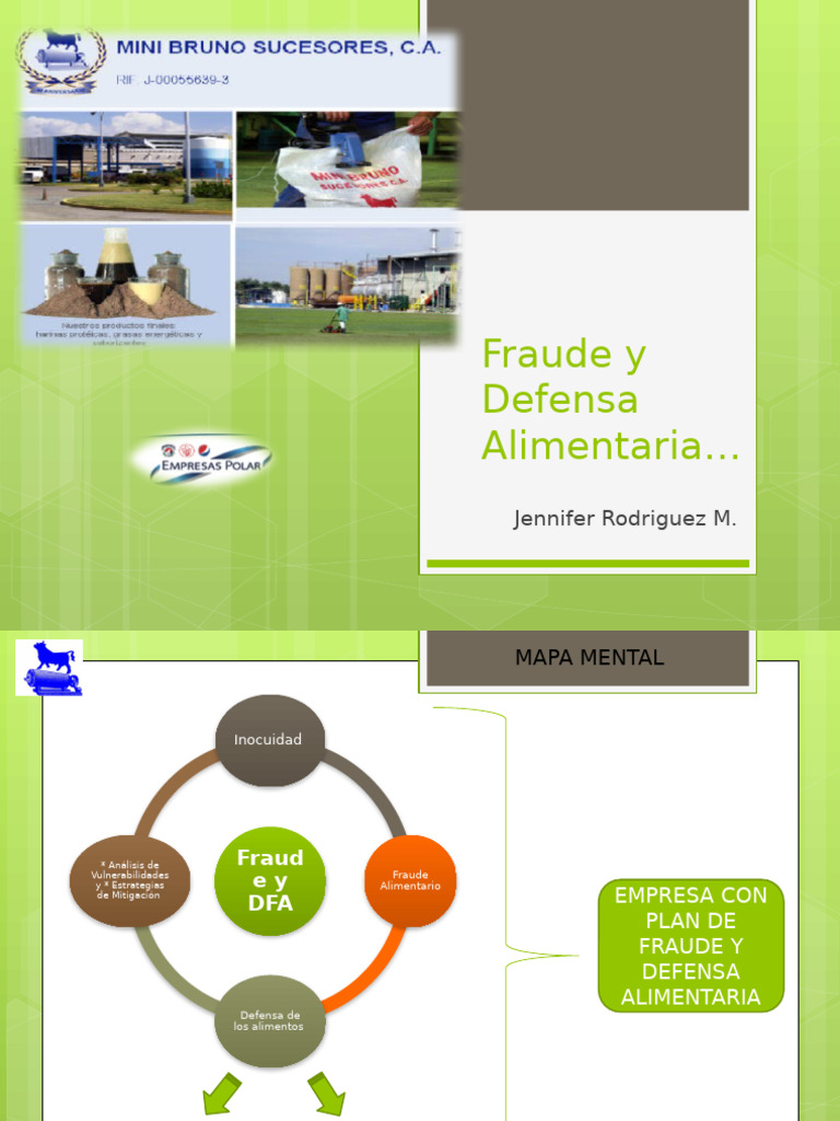 MAPAMENTALFraude y Defensa Alimentaria | PDF | Análisis de Riesgo y ...