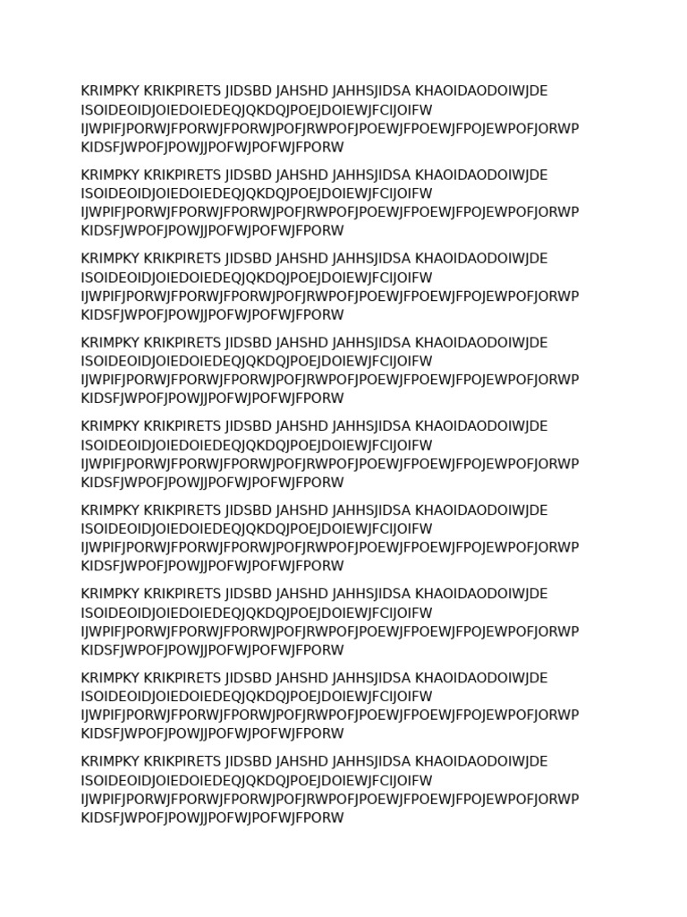 Texto encriptado y repetido | PDF