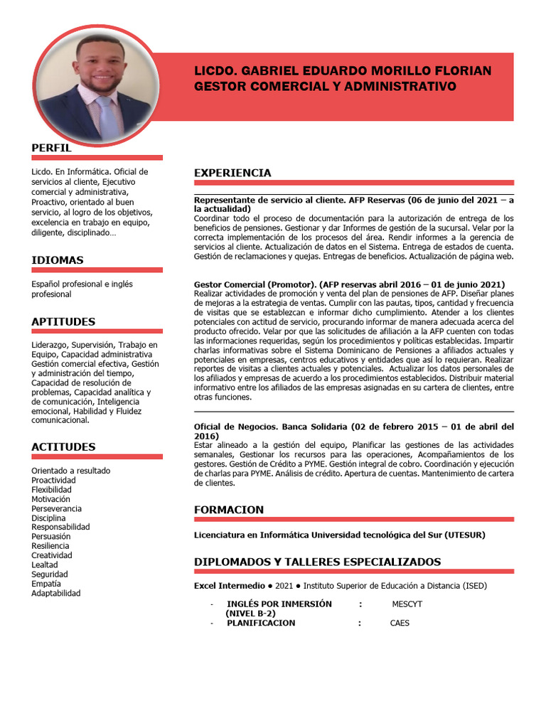 Licdo. Gabriel Eduardo Morillo Florian 2023 (1) (2) (1)-1 | PDF ...