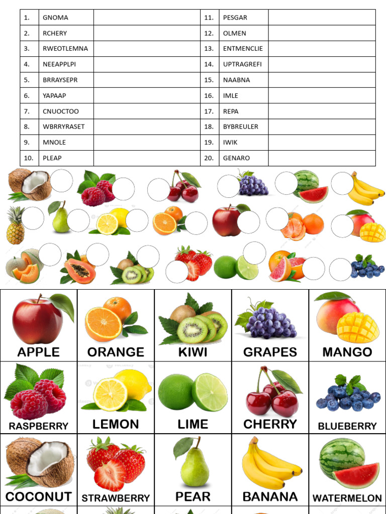 FRUITS | PDF