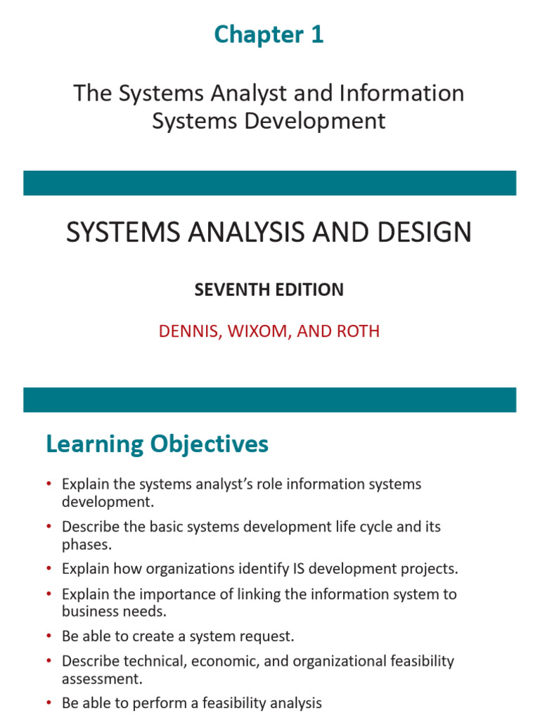 ch01, System Analyst and IS Development, 45 Page | PDF | Cost–Benefit Analysis | Business ...