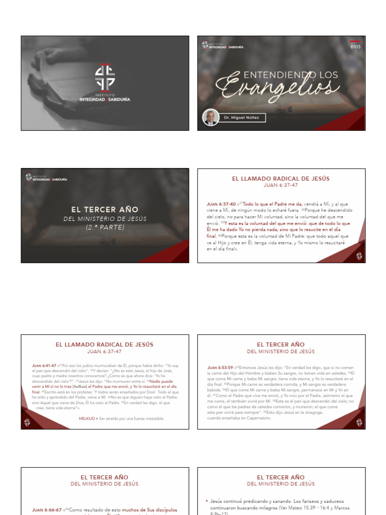 B103-13 | PDF | Evangelio de Mateo | Juan el apóstol