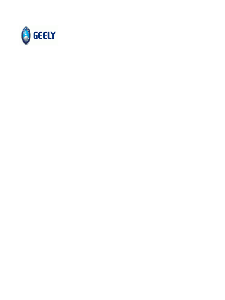 Geely | PDF
