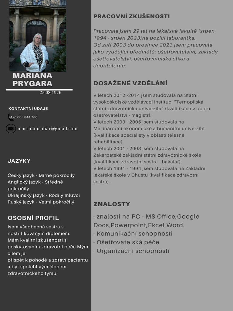 Životopis | PDF