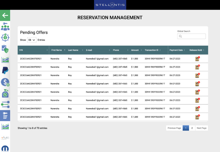 Reservation Management | PDF