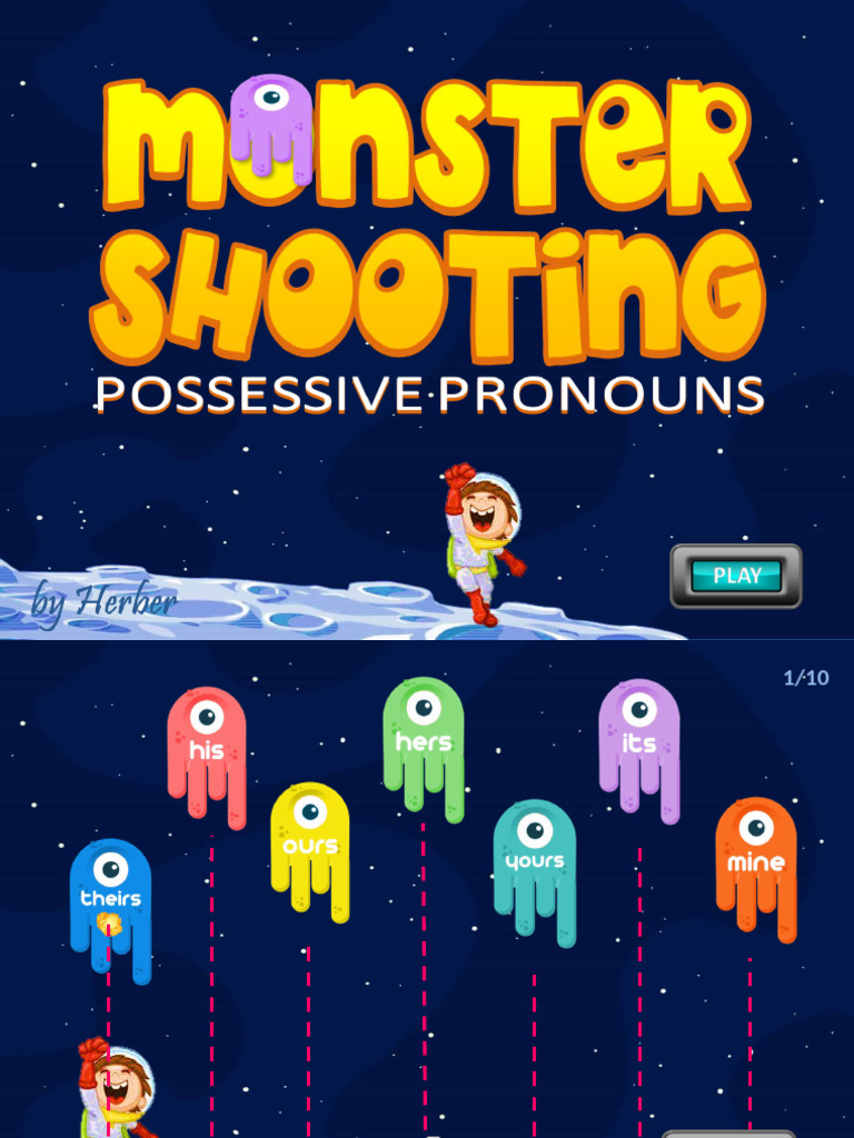Possessive Pronouns Fun Activities Games Games 81912 | PDF
