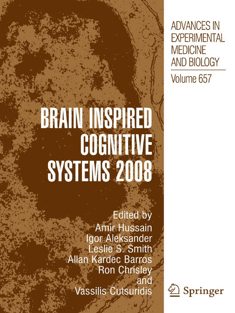 Brain Inspired Cognitive Systems | PDF | Event Related Potential | Electroencephalography