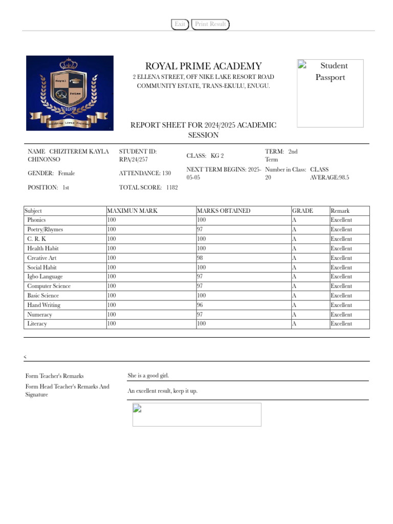 TERMLY REPORT SHEET | PDF | Learning | Applied Linguistics