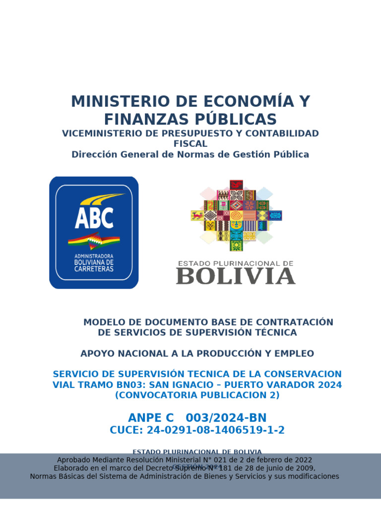 DBC Super Bn03 2024 | PDF | Presupuesto