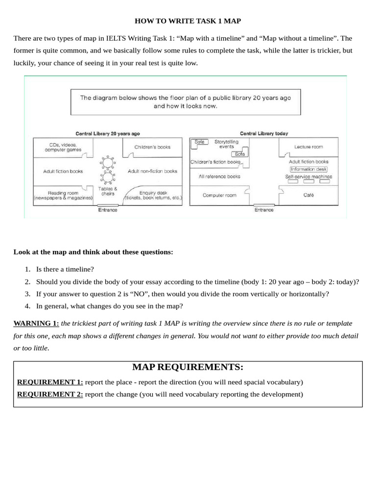 HOW TO WRITE MAP | PDF