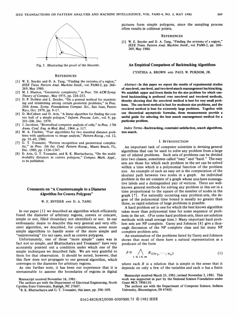 An_Empirical_Comparison_of_Backtracking_Algorithms | PDF | Time ...