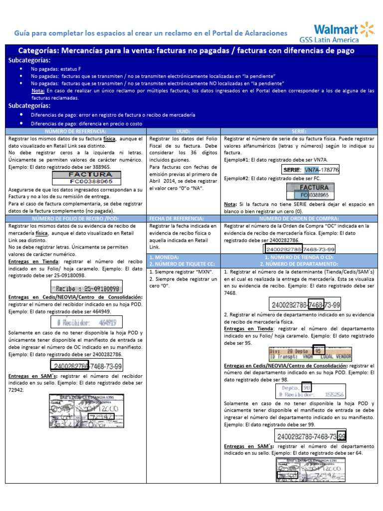 GBS LA - Guía para Completar Los Espacios Al Crear Un Reclamo en El ...