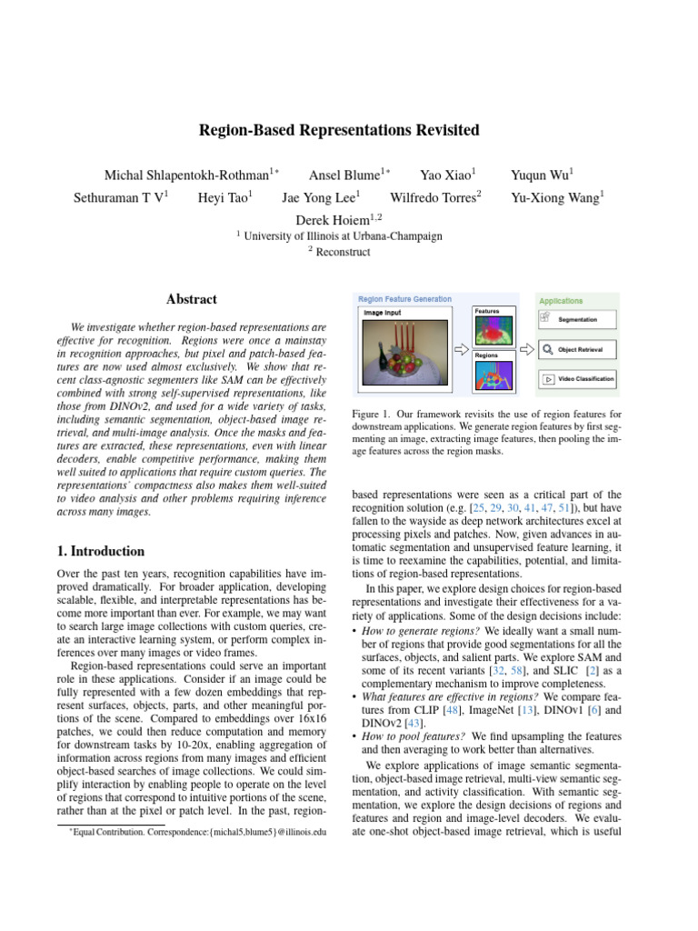 Region Based Representations Revisited | PDF | Image Segmentation | Data Compression