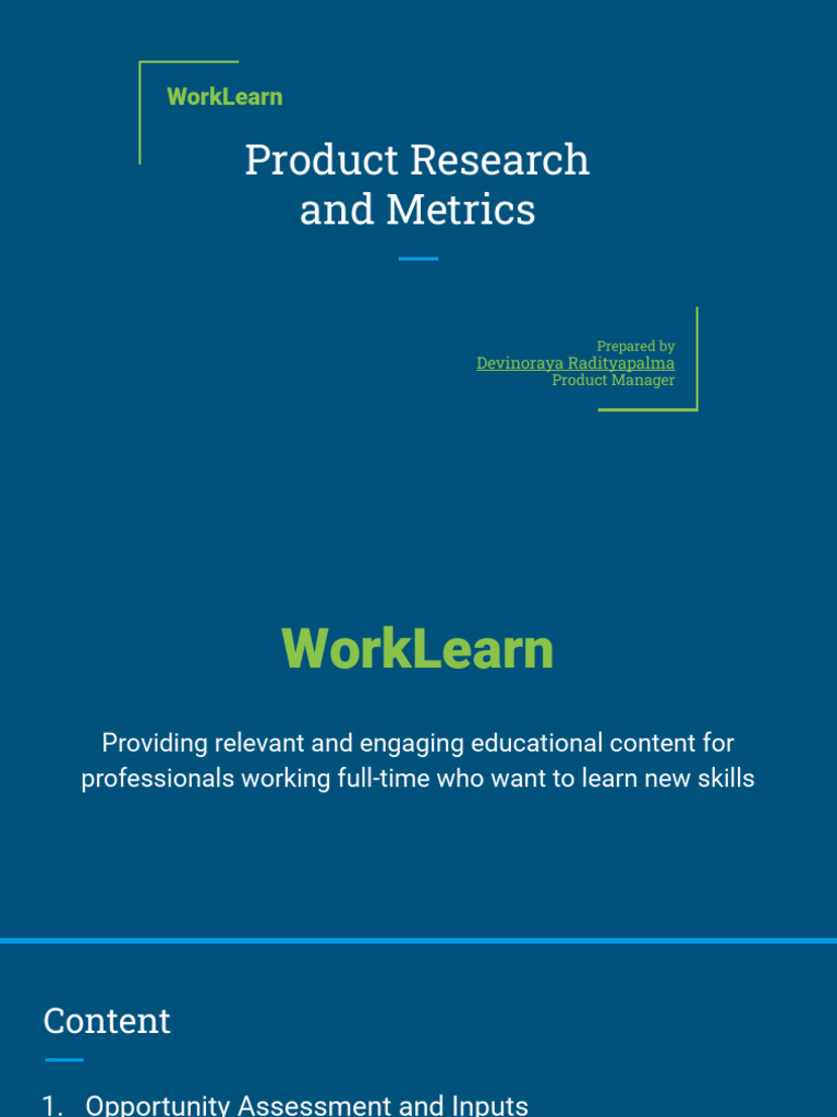 Product Research: Enhancing Course Engagement | PDF | Social Psychology ...