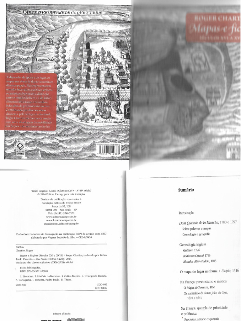 Chartier, Roger. Mapas e Ficções. | PDF