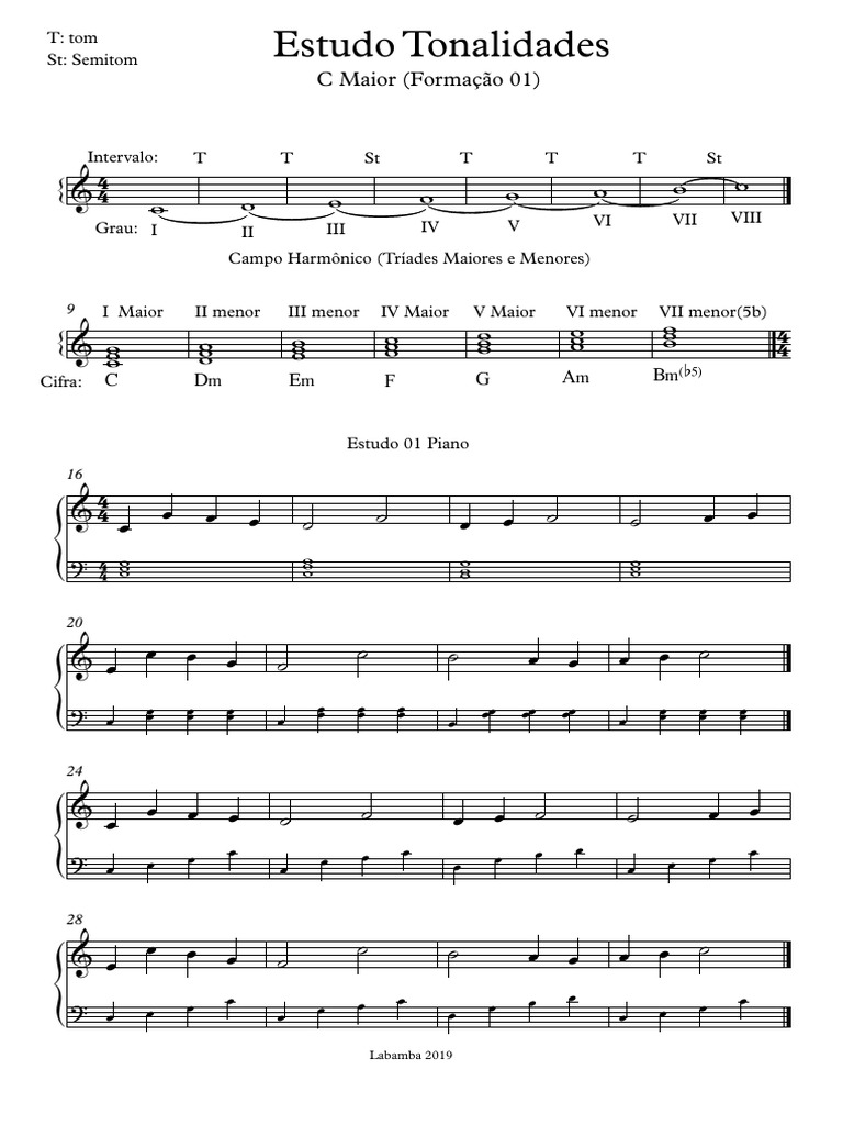 01 Tonalidade-Mesclado | PDF