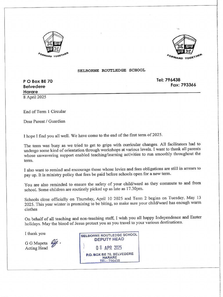 Circular Tr1 2025 | PDF