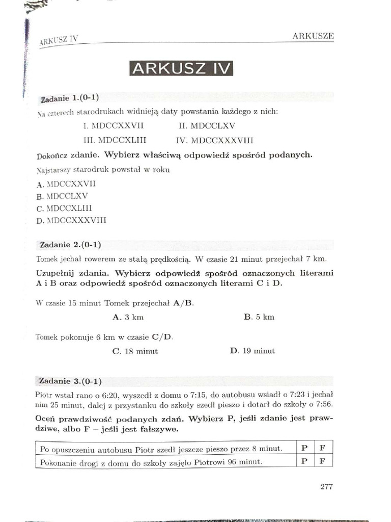 Arkusz 4 E8 | PDF