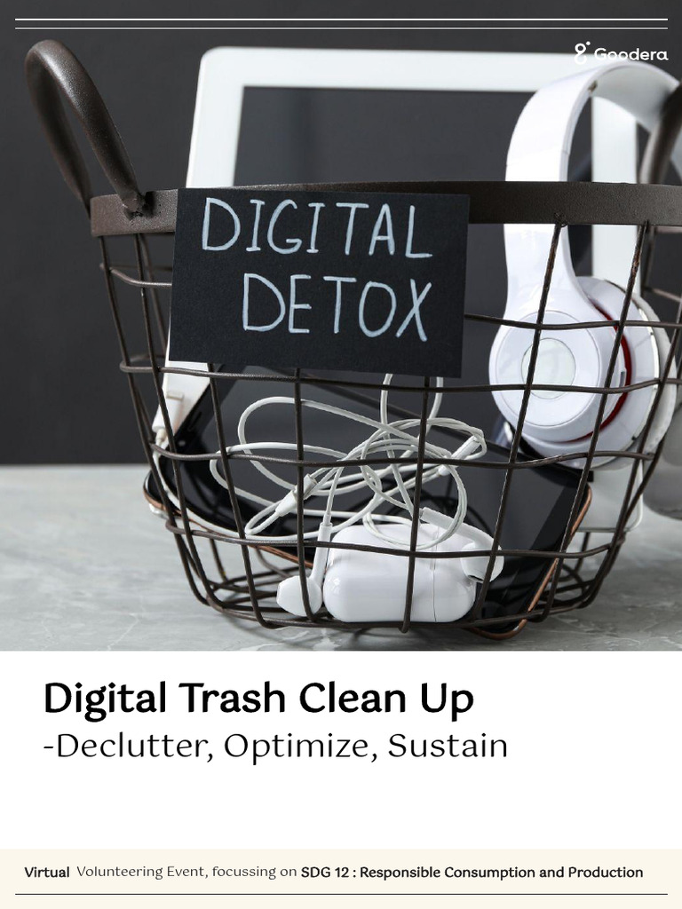 Digital Trash Clean Up - Event Brief - 2025 | PDF | Sustainability | Waste