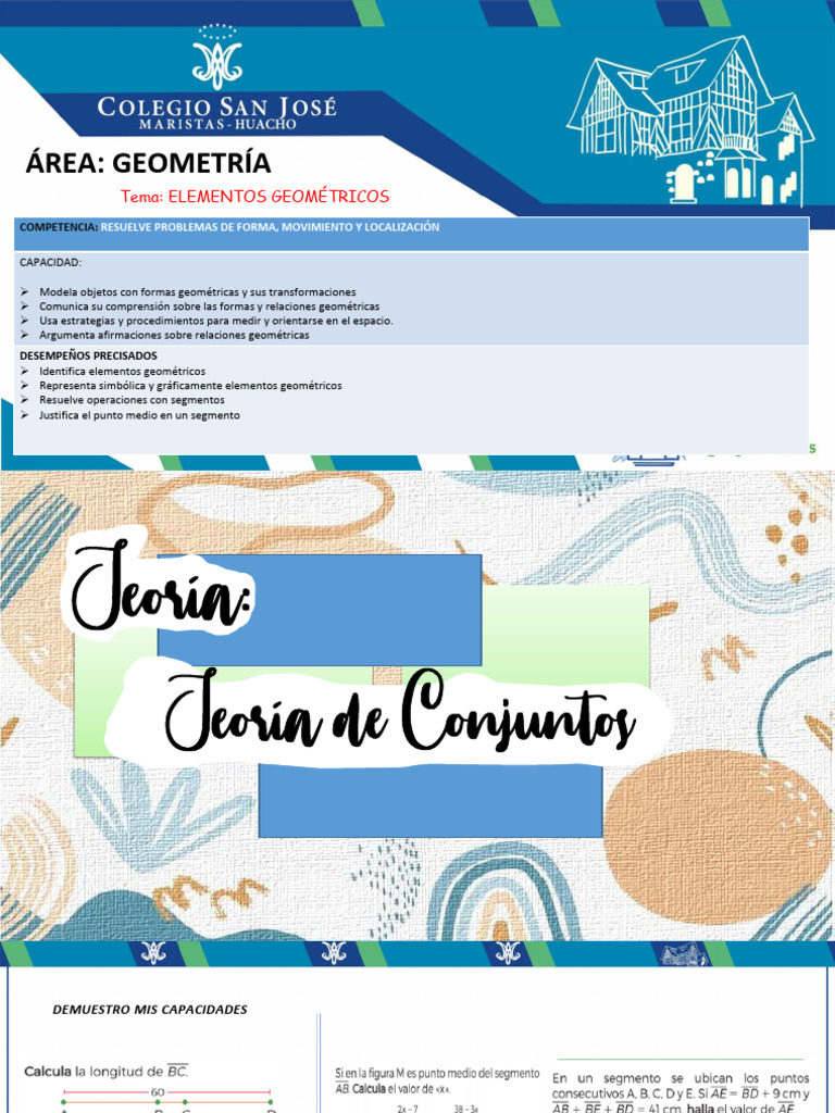 Elementos Geométricos Activ.-1°sec.-Geom.-1 | PDF