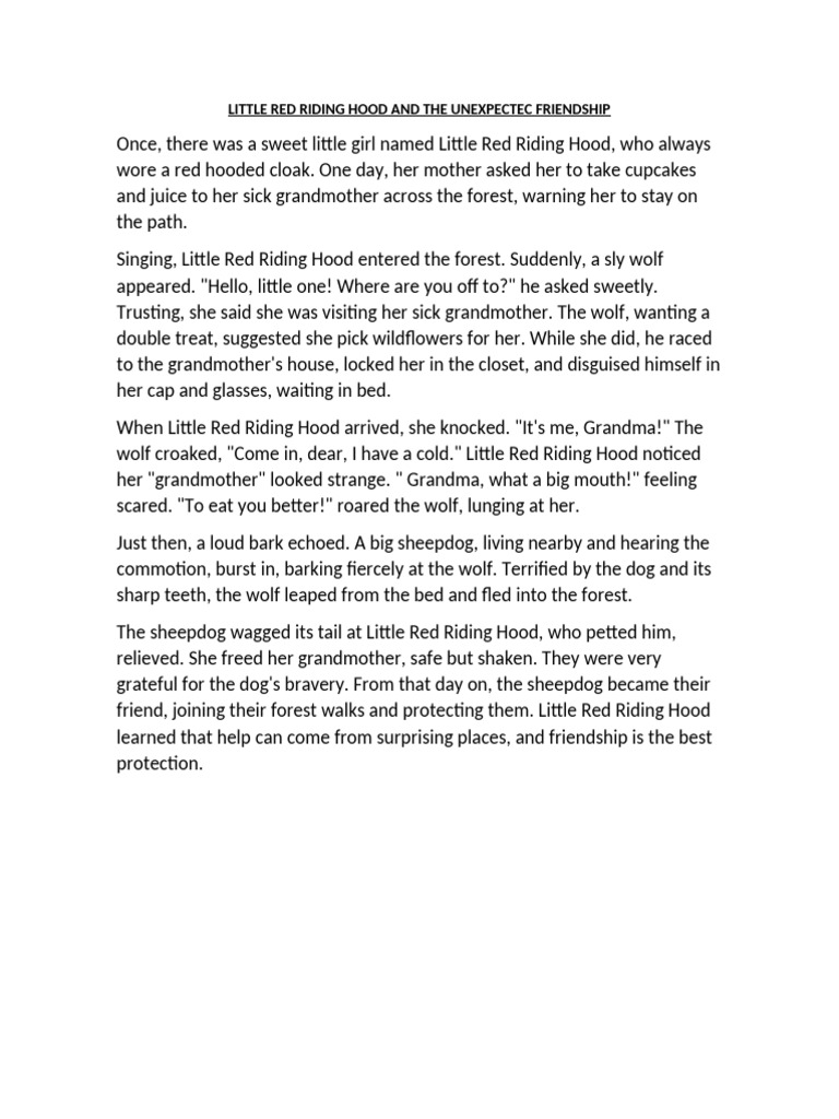 Little Red Riding Hood and | PDF