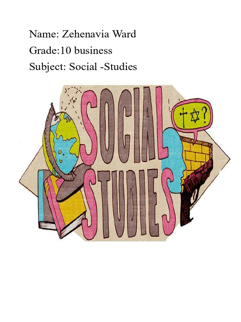 Zehenavia Ward Social-Studies Letter | PDF