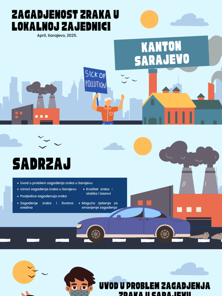 Zagadjenost Zraka U Lokalnoj Zajednici | PDF