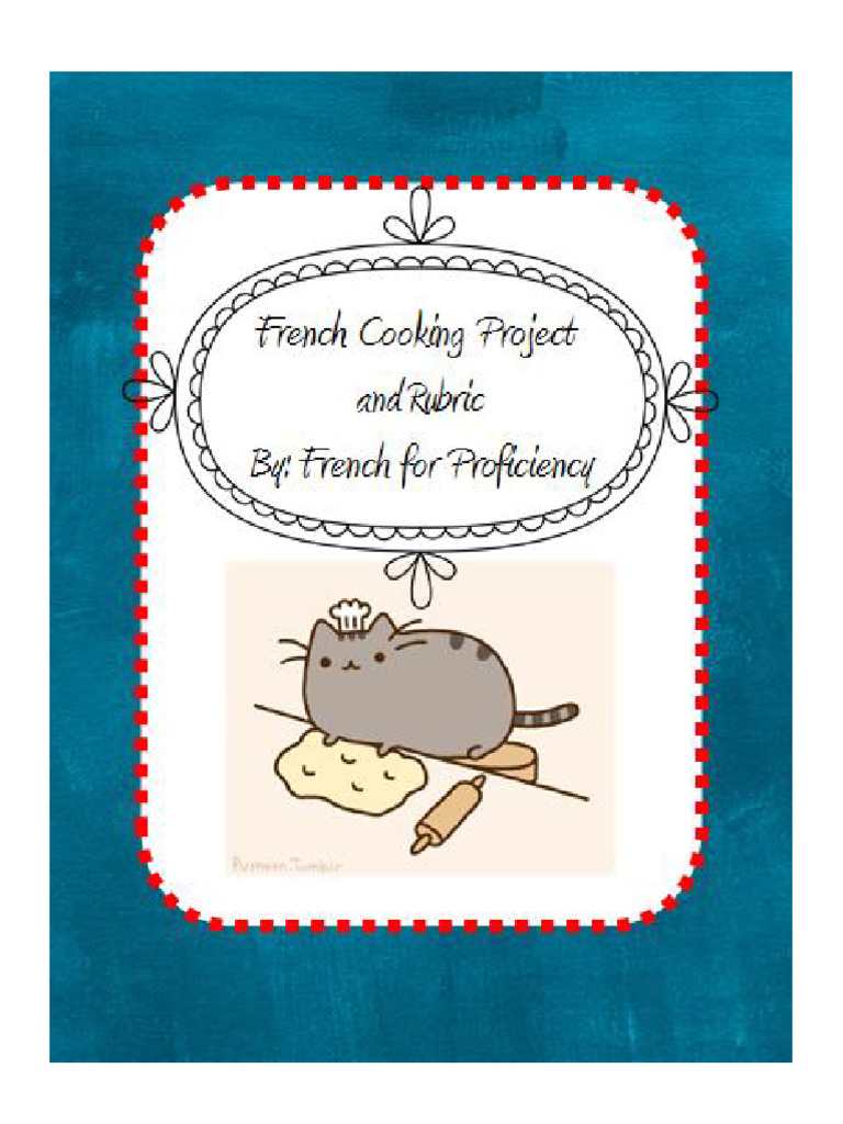 French Cooking Assignment Guide | PDF | French Cuisine | Middle Eastern ...