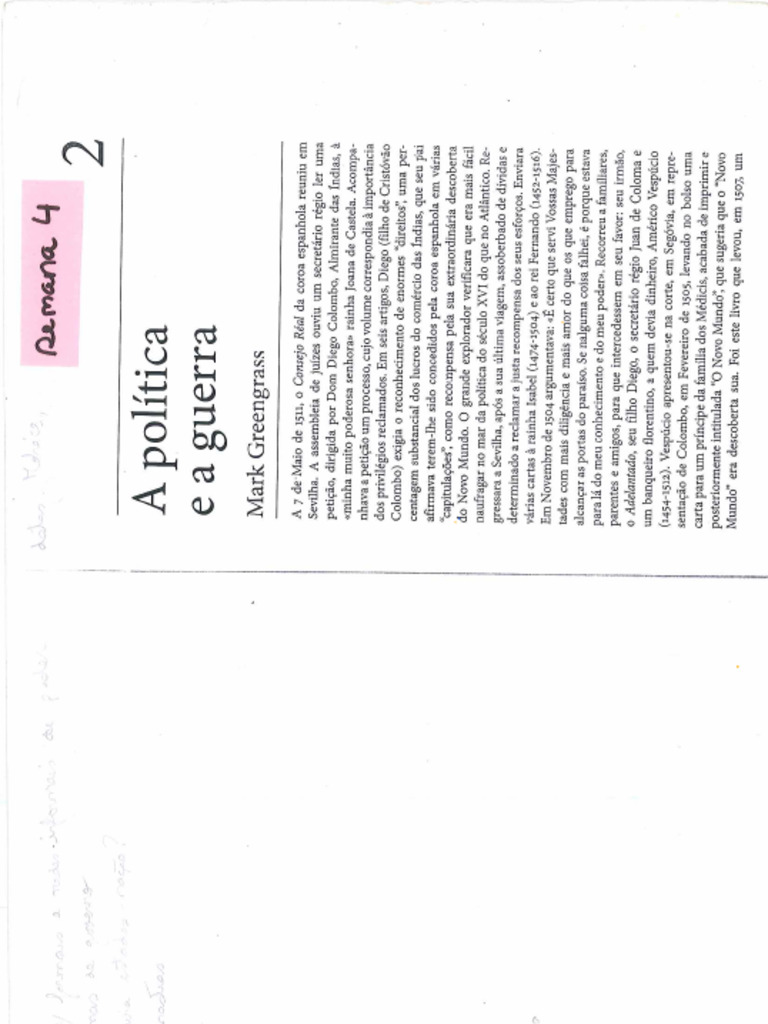 texto 6 Greengrass política e guerrapdf | PDF