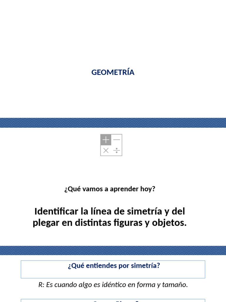 Clasegoemetria4to 2.pptx .PPTX GfaAl1dsuv | PDF | Simetría | Geometría