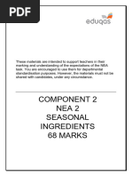 NEA 1 Raising Agents Task | PDF | Knowledge | Cognitive Science