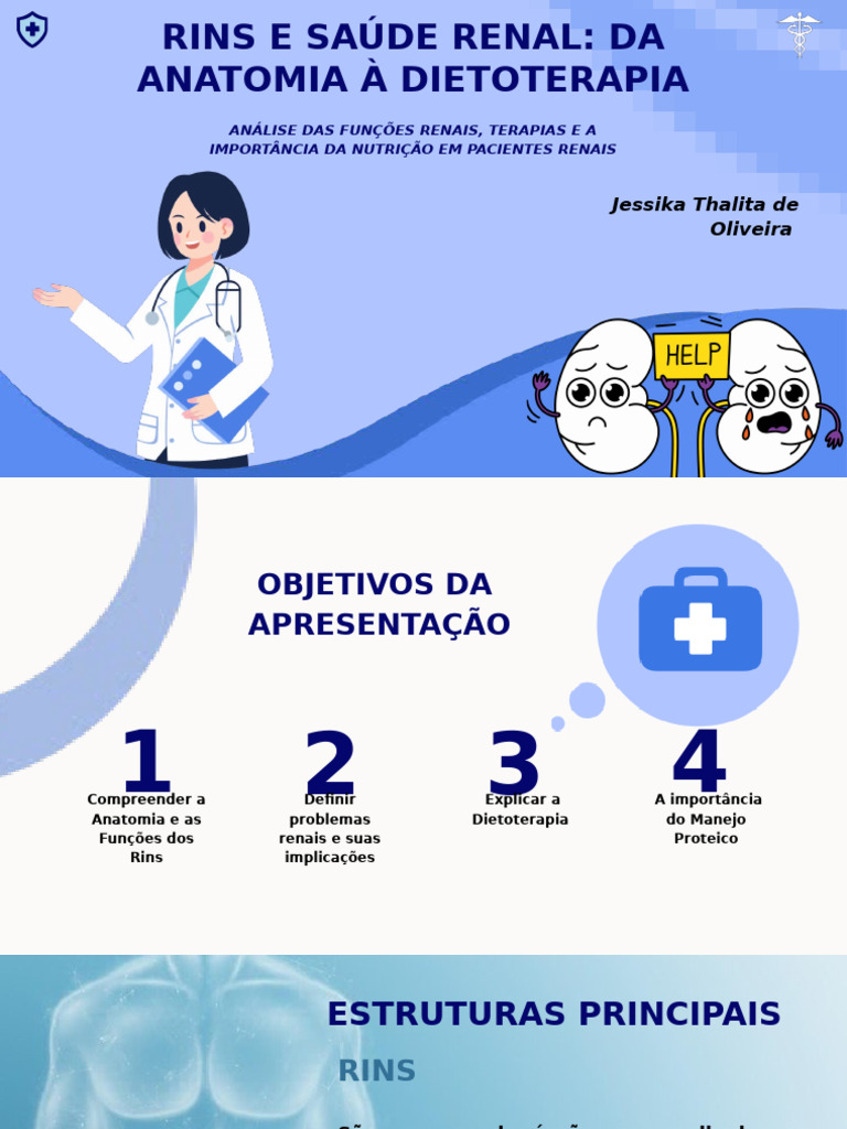 Rins e Saúde Renal Da Anatomia À Dietoterapia | PDF | Rim | Medicina Clínica