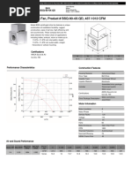 Greenheck CSP-A390-VG Inline Fan Cut Sheet | PDF | Electric Motor ...