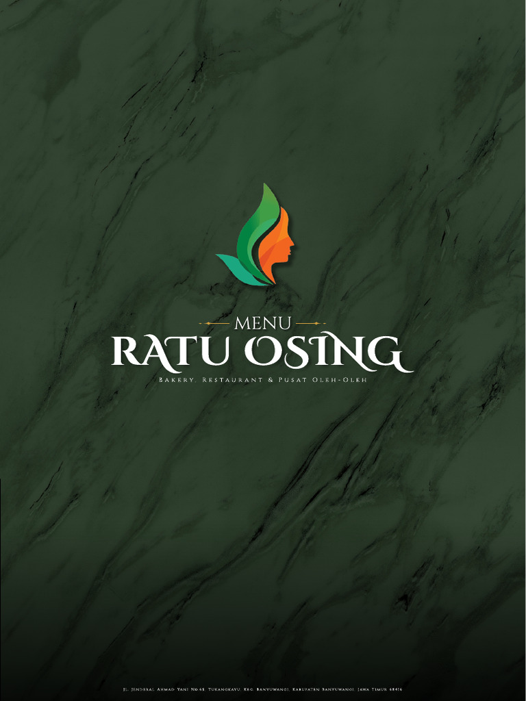 New Menu Ratu Osing | PDF