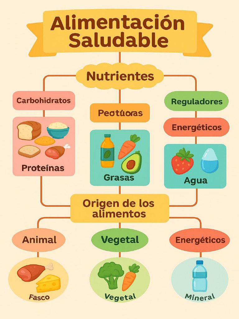 Afiche Alimentacion Saludable Color 2 | PDF