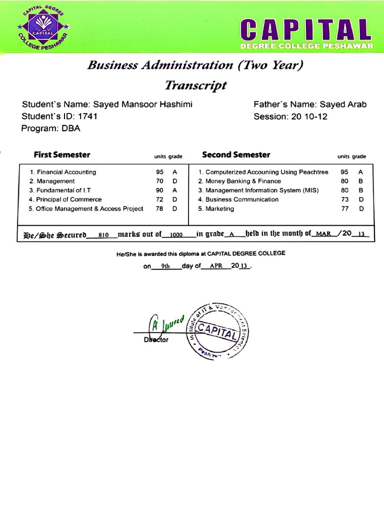 Transcript - Sayed Mansoo (1) | PDF