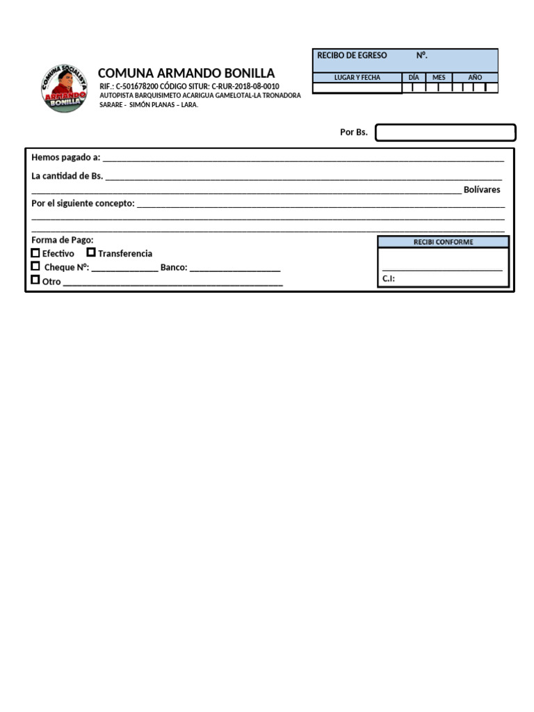 Recibo de Pago Escolar | PDF