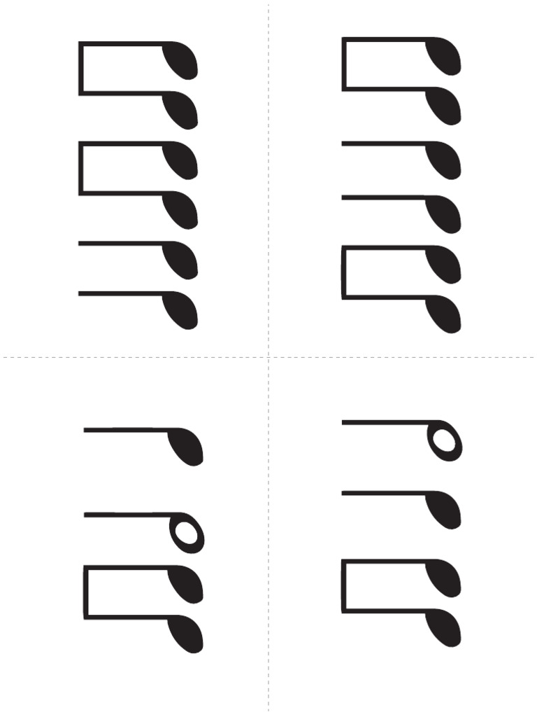 Free+Rhythm+Pattern+Card+Set 8 | PDF