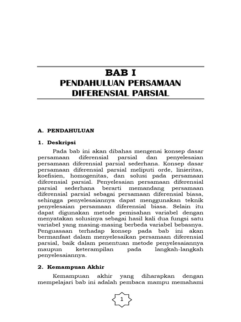 Bab 1 Dan 2 | PDF