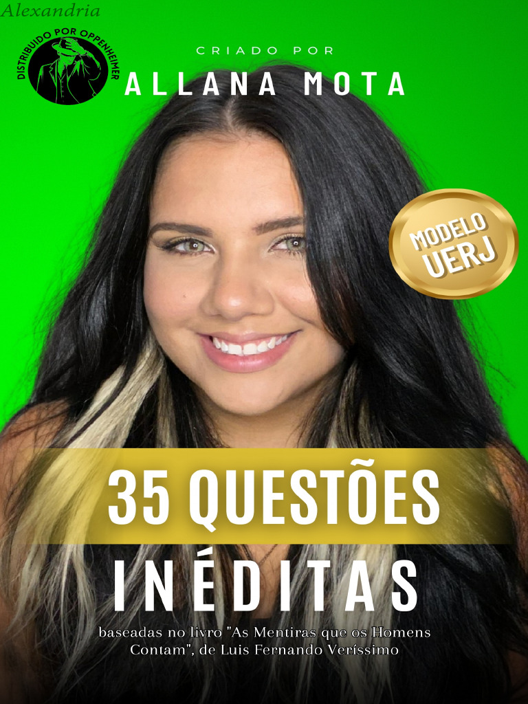 Ebook UERJ 2025 Linguagens ProfAllana Mota | PDF