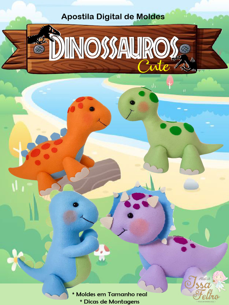 Dinossauros Cute Amanda Issa-1 | PDF