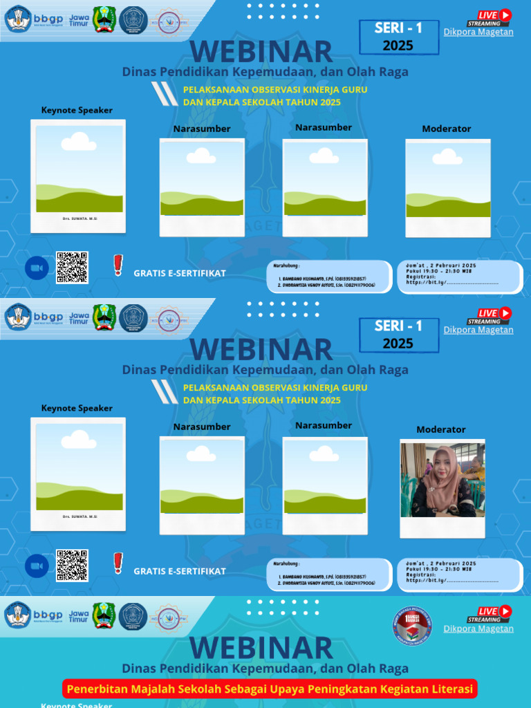 Flayer 1 Webinar Seris 2025 | PDF