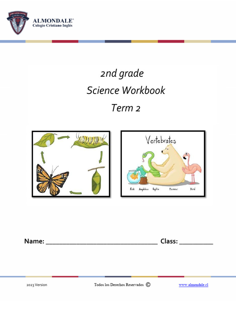 2nd Grade Science Workbook: Animals & Life Cycles | PDF | Habitat ...