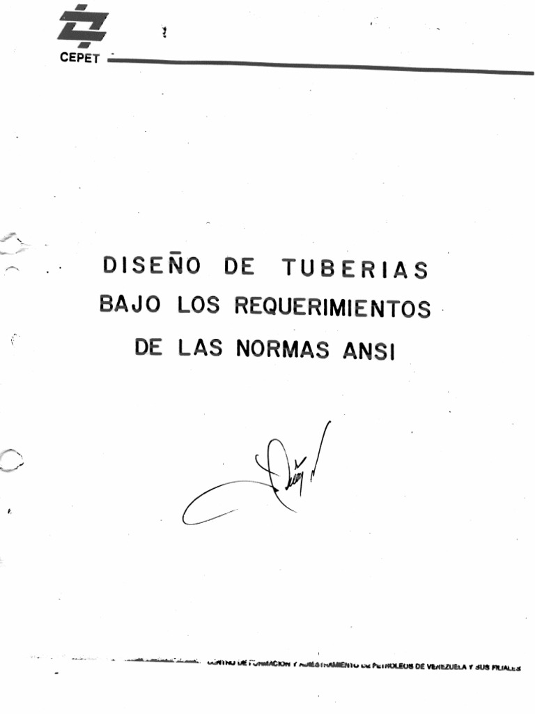 Diseno Tuberias Por ANSI | PDF