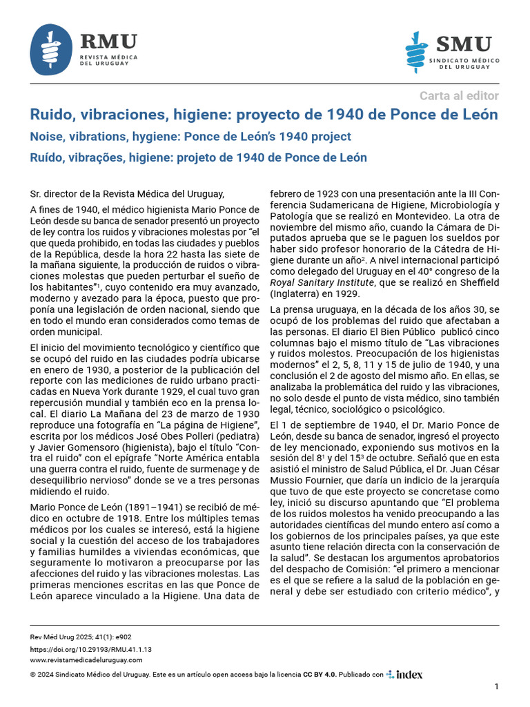 1688-0390-rmu-41-1-e902 | PDF | Uruguay | ruido
