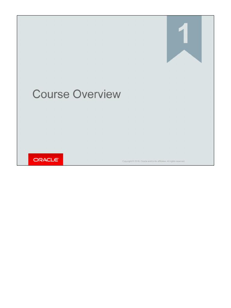 Les01 Course Overview | PDF