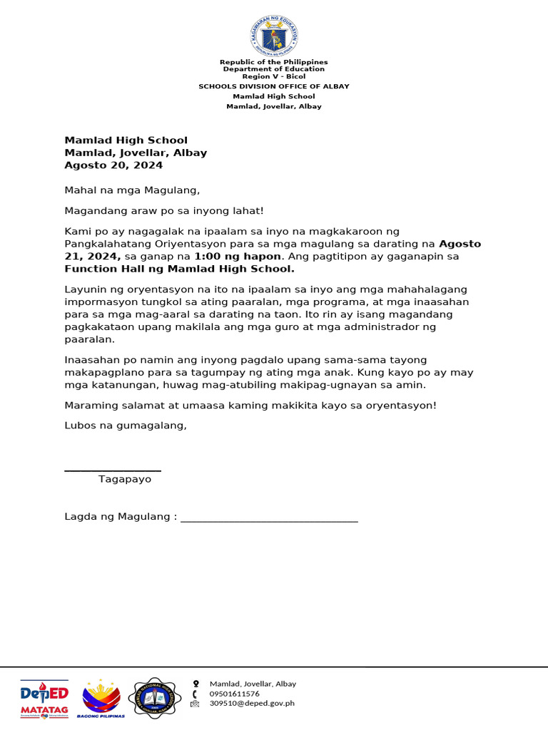 General Orientation | PDF