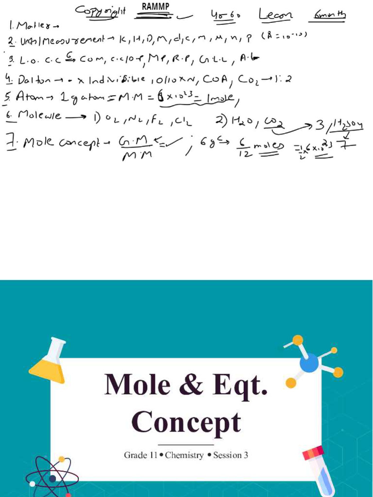 Molecular Concepts 5 | PDF