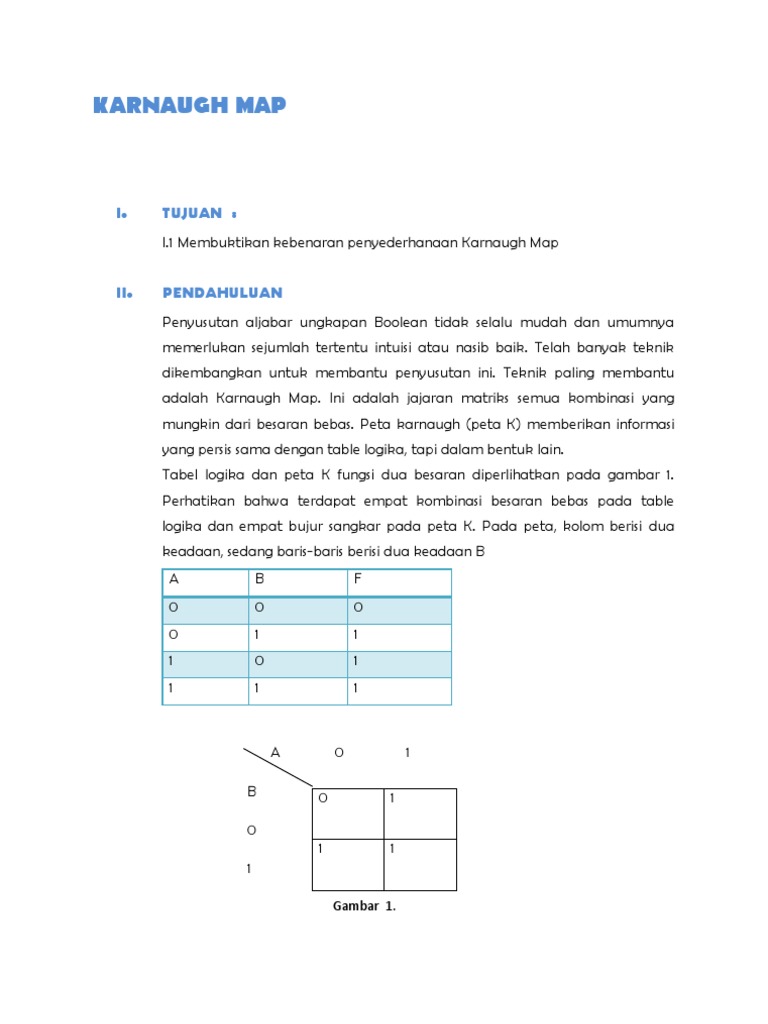 Karnaugh Map | PDF